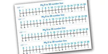 Winter Number Lines | twinkl.com.au
