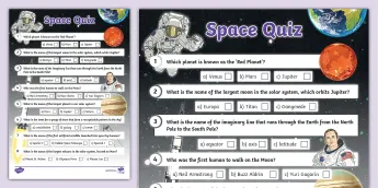 Space Quizzes | twinkl.co.uk