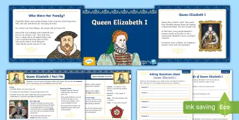 Queen Elizabeth I Resources | twinkl.co.uk