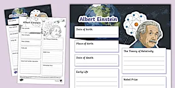 Albert Einstein Resources | twinkl.co.uk