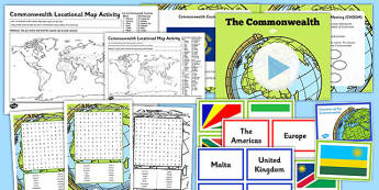 KS2 The Commonwealth, Around the World, Geography, KS2 Geography ...