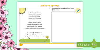 English Poems for Children | Year 1 Poetry Planning - Twinkl