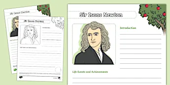 Sir Isaac Newton Resources | twinkl.co.uk