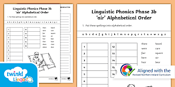 Air Phonics Activities | twinkl.co.uk