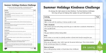 Acts of Kindness Activities | twinkl.co.uk