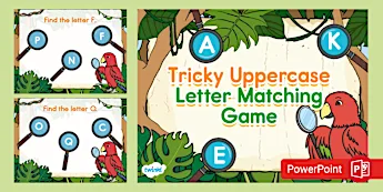 Letter Matching Activities | twinkl.com