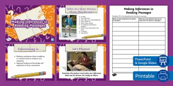 Making Inferences Presentations | twinkl.com