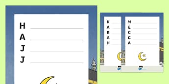 Islam Hajj Primary Resources - KS2 Islam Primary Resources, Islam