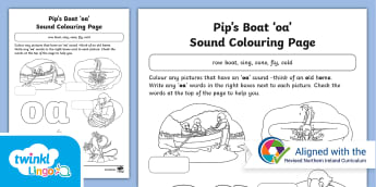 'oa' Sound Phase 2 - Stage 5/6 Phonics - Linguistic Phonics - Resources