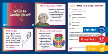 Genius Hour Projects | twinkl.com