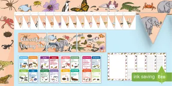 Classification of Living Things | twinkl.co.uk