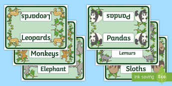 Classroom Group Names - Class Table Signs - Group Labels