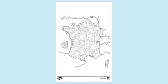 France Maps | twinkl.co.uk