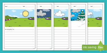 Descriptive Weather Activities | twinkl.co.uk