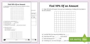 Percentages Worksheets | twinkl.co.uk