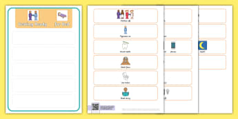 Hygiene and Self-Care | Life Skills | Twinkl Symbols