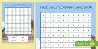 Bible Stories Jesus Feeds the 5000 Primary Resources - KS2 Chris