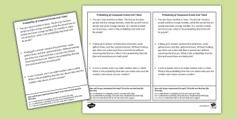 Probability Activities | twinkl.com