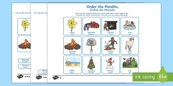 Months of the Year | twinkl.com.au