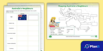 Australia’s Nearby Countries | Year 3 HASS Unit of Work