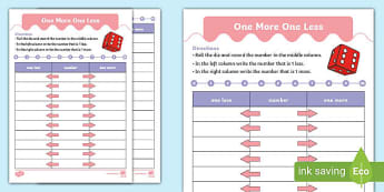 One More One Less: Practical maths activities for EYFS
