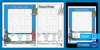 First Grade Science Word Searches | twinkl.com