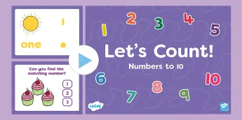 Numbers to 10 PowerPoints | twinkl.com.au
