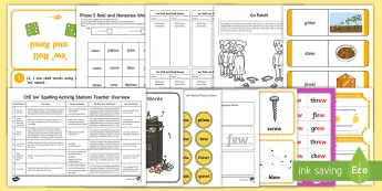 'ew' Sound Phonics Activities | twinkl.co.uk