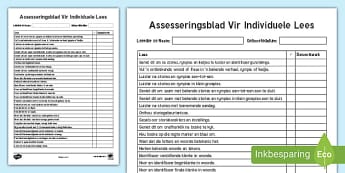 Kry verskeie hulpbronne hier vir assessering en toetse ens.