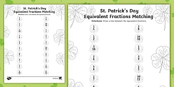 4th Grade Equivalent Fractions • Twinkl.com