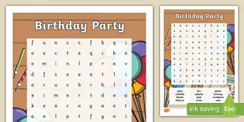 Celebrations Word Search • Twinkl.com.au