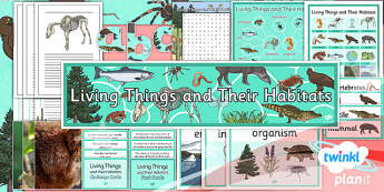 Living Things and Their Habitats - Year 4 Science Resources