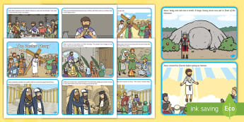 Bible Stories The Easter Story Early Years (EYFS) - Primary Resource