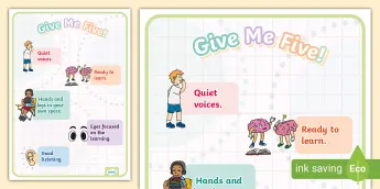 Classroom Management Display Poster • Twinkl.com.au