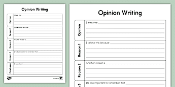 Opinion Writing Activities | twinkl.com