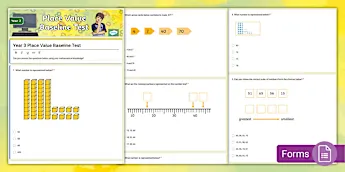Maths Baseline Tests | twinkl.co.uk