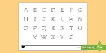 Handwriting Uppercase Letters | twinkl.com.au