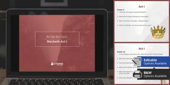 Macbeth Resources | twinkl.co.uk