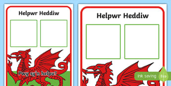 Helpwr Heddiw Welsh Learners - Twinkl
