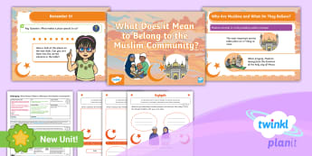 Belonging Year One - Fun RE Lessons - Twinkl