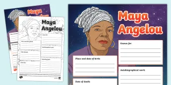 Maya Angelou Resources | twinkl.co.uk