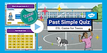 Past Simple Quizzes | twinkl.co.uk