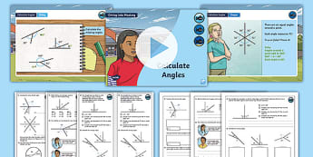 KS2 Primary Resources on Angles - Angles Games - KS2