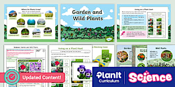 Science Lesson Plans KS1 Plants Resources - Twinkl