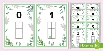 Botanical Numbers | twinkl.com.au