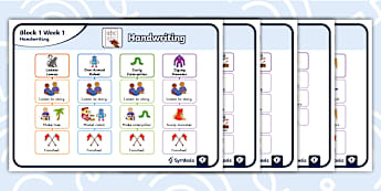 Display and Visual Aids | Additional Materials | Handwriting