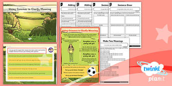 Commas for Clarity KS2 | Primary Resources - Twinkl