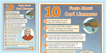 Carl Linnaeus Resources | twinkl.co.uk
