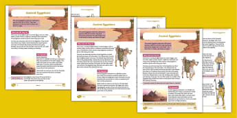 Ancient Civilisations - History Reading Comprehensions
