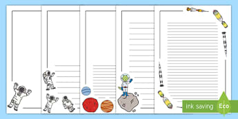 Space and the Solar System - Space Shuttle Worksheets
